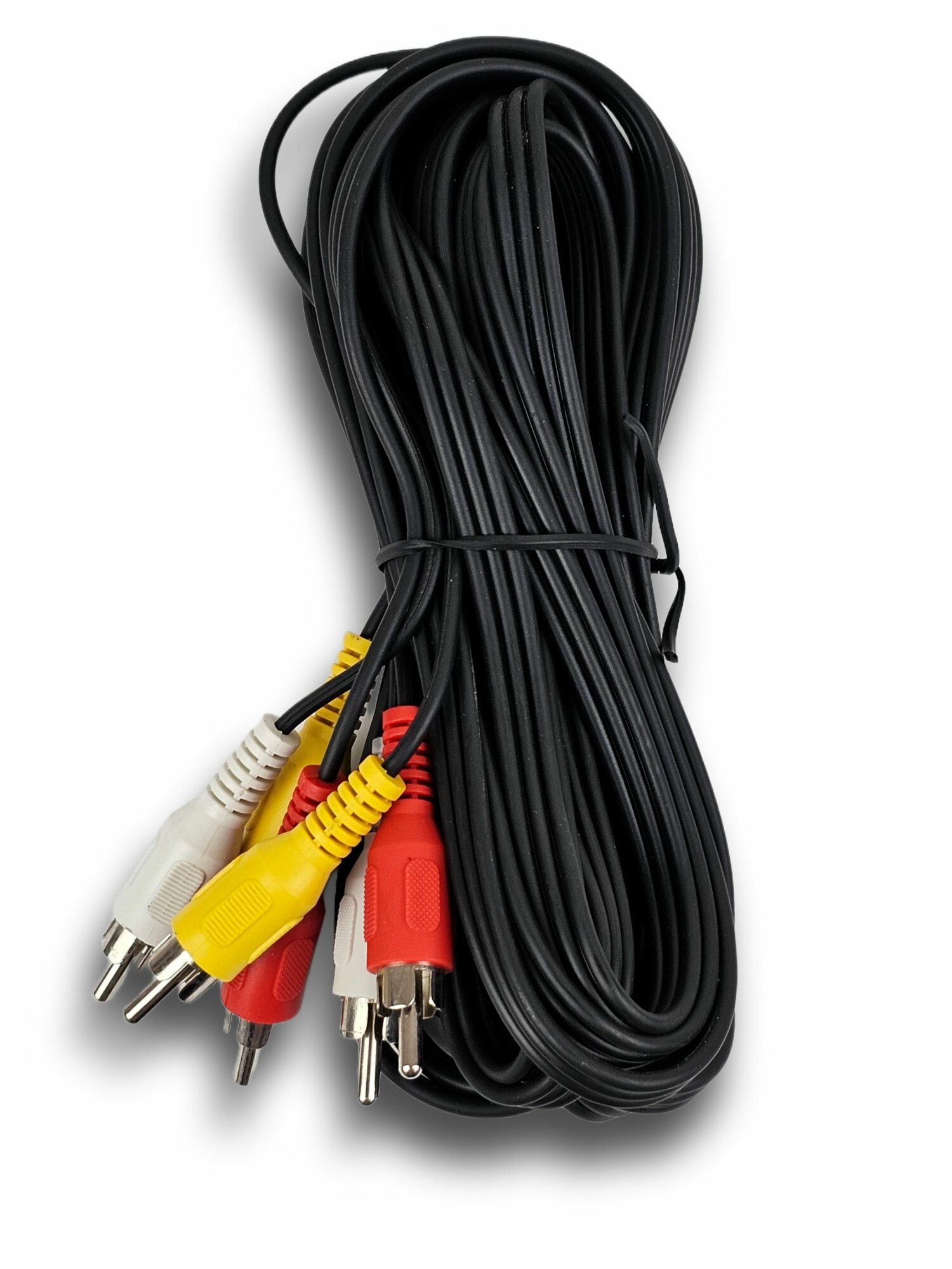 Видеокабель 3 x RCA "штекер" - 3 x RCA "штекер", длина 5.0м