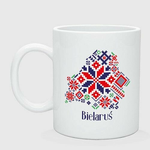 Краина Беларусь Керамическая кружка