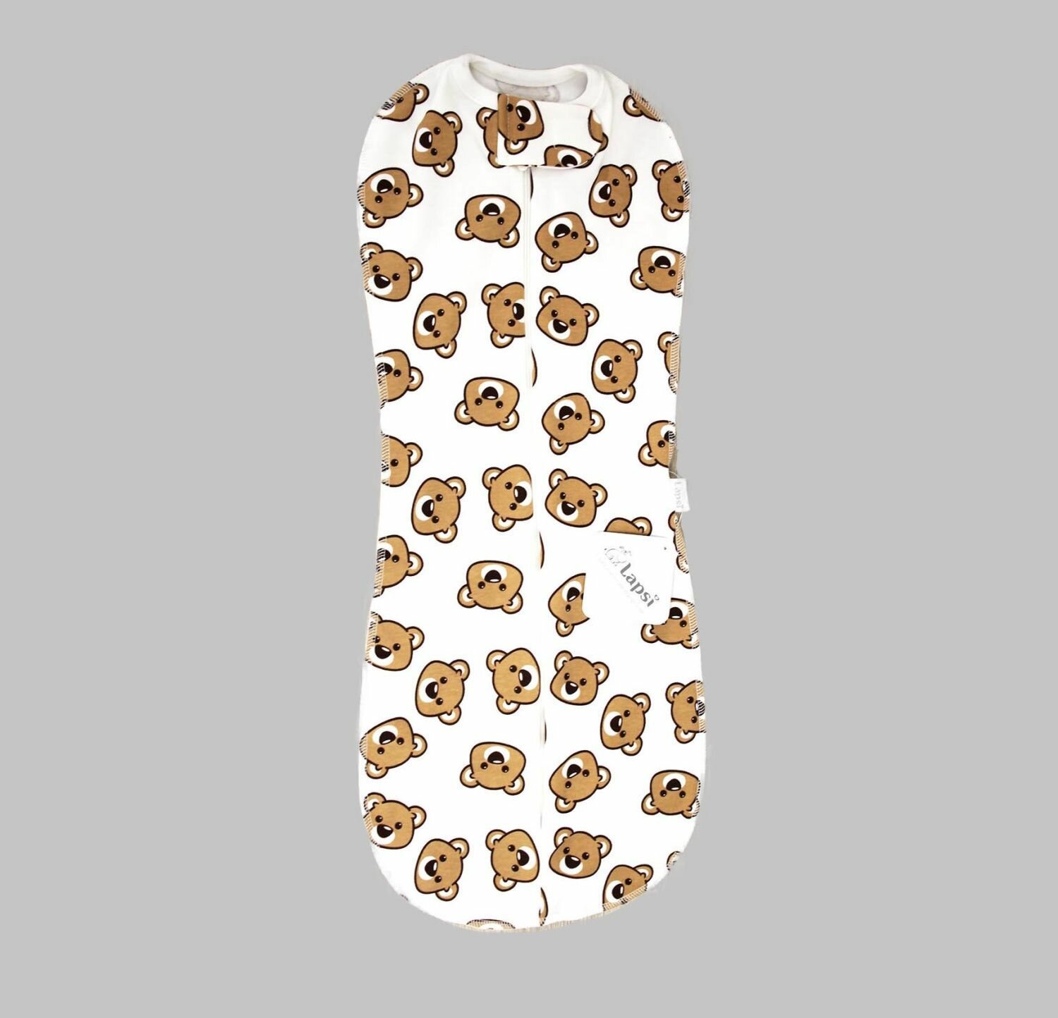 Пеленка-кокон Lapsi № 7.3 мишка, р. 36 (50-56)