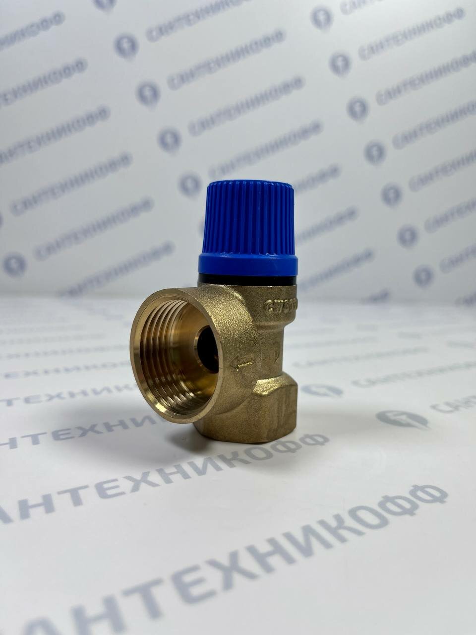 Клапан предохранительный VIEIR 3/4"ВРх1"ВР 6 бар, синий