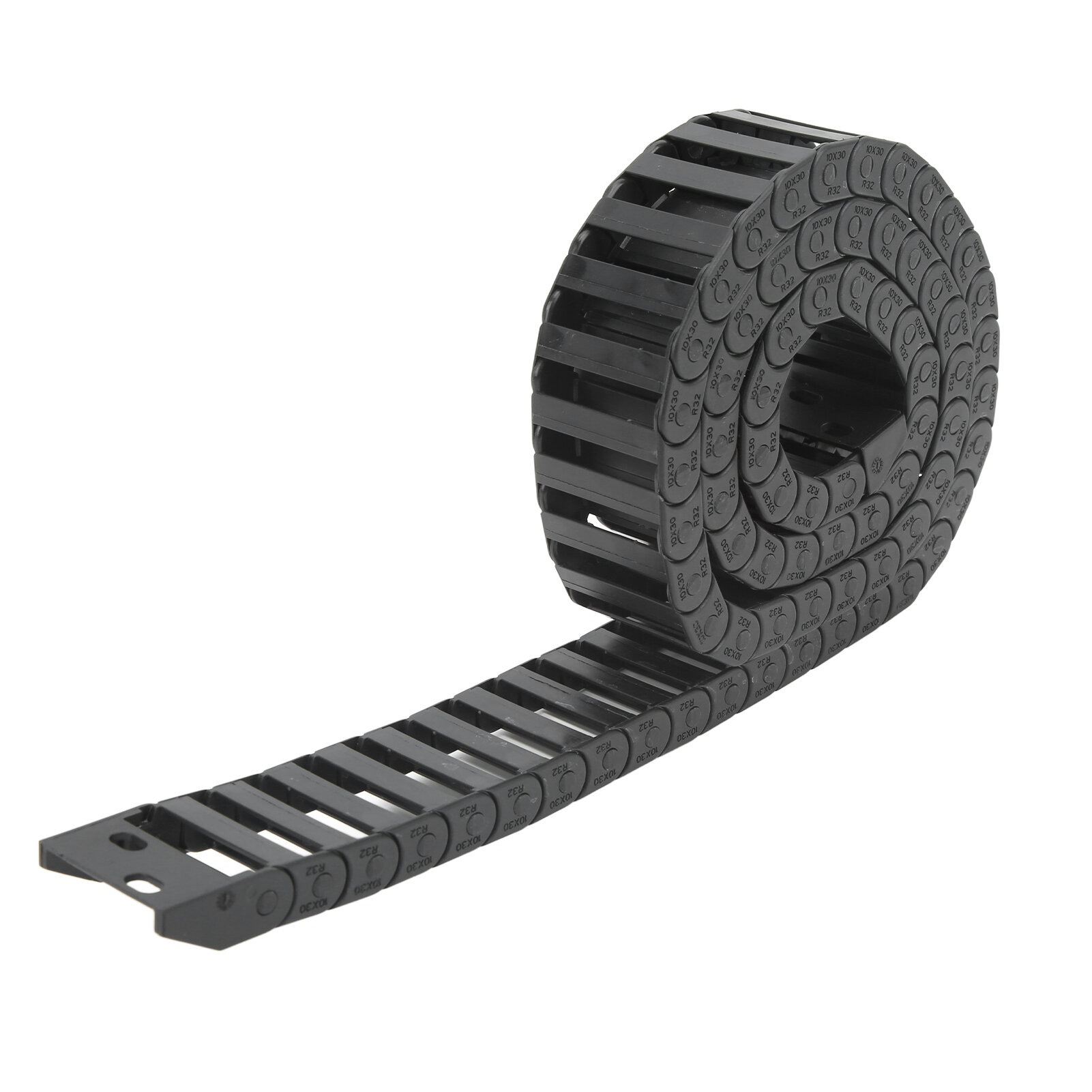 Кабельный канал-цепь, внутр. размер 10x30 мм, длина 1 м, для ЧПУ