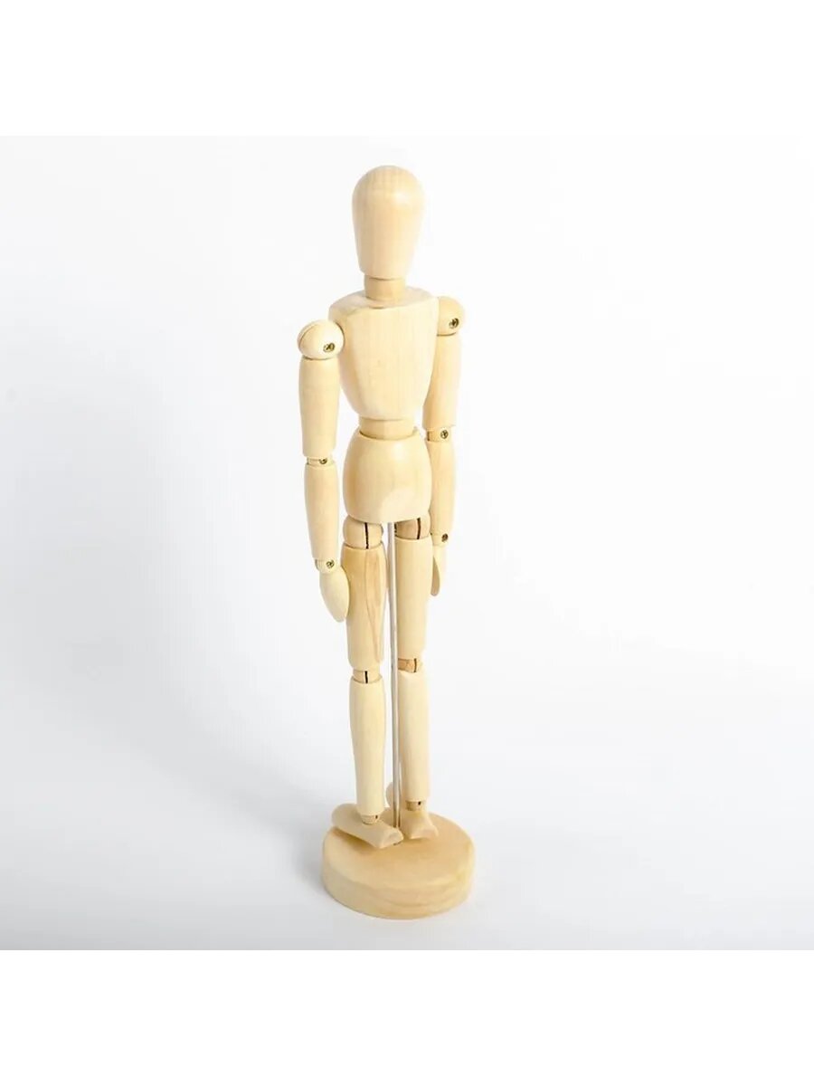 Деревянный художественный манекен для творчества