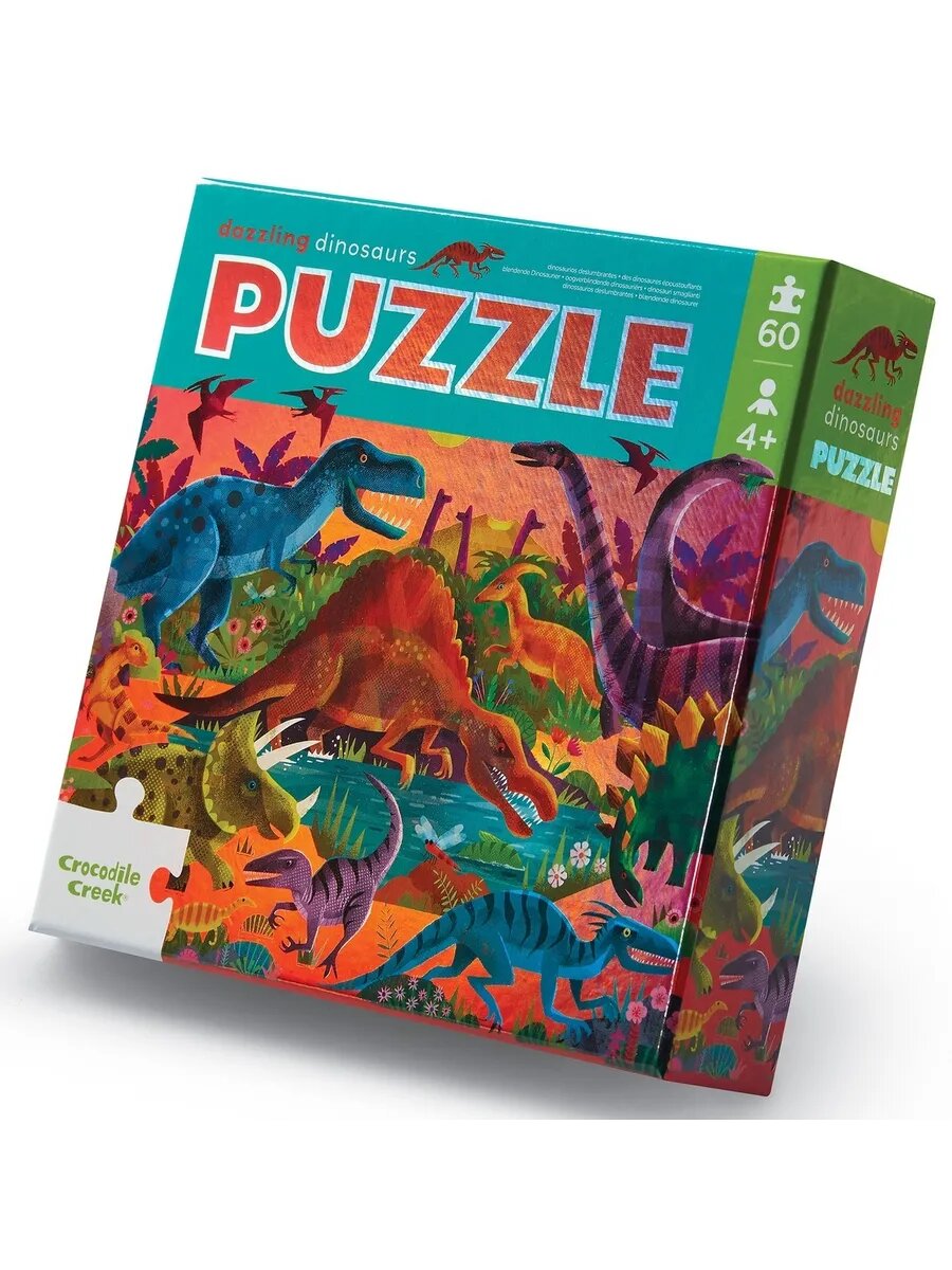 Пазл «Динозавры», 60 эл.