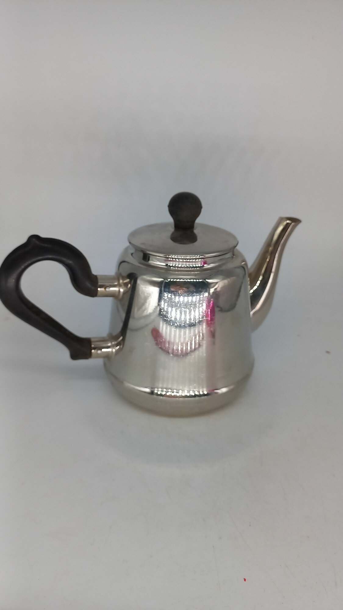 Винтажный советский заварочный чайник из мельхиора. СССР