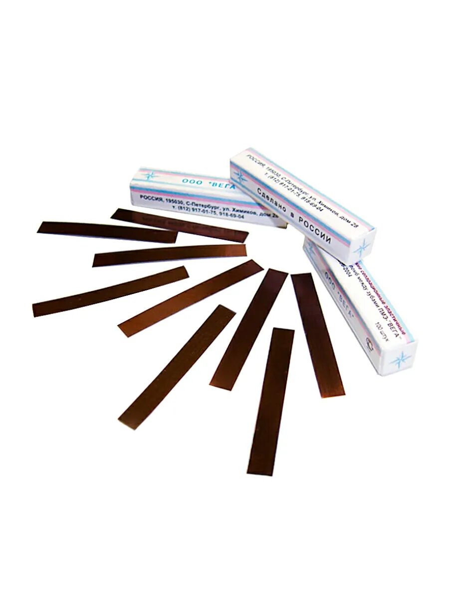 Полоски металлические сепарационные, 100 шт.