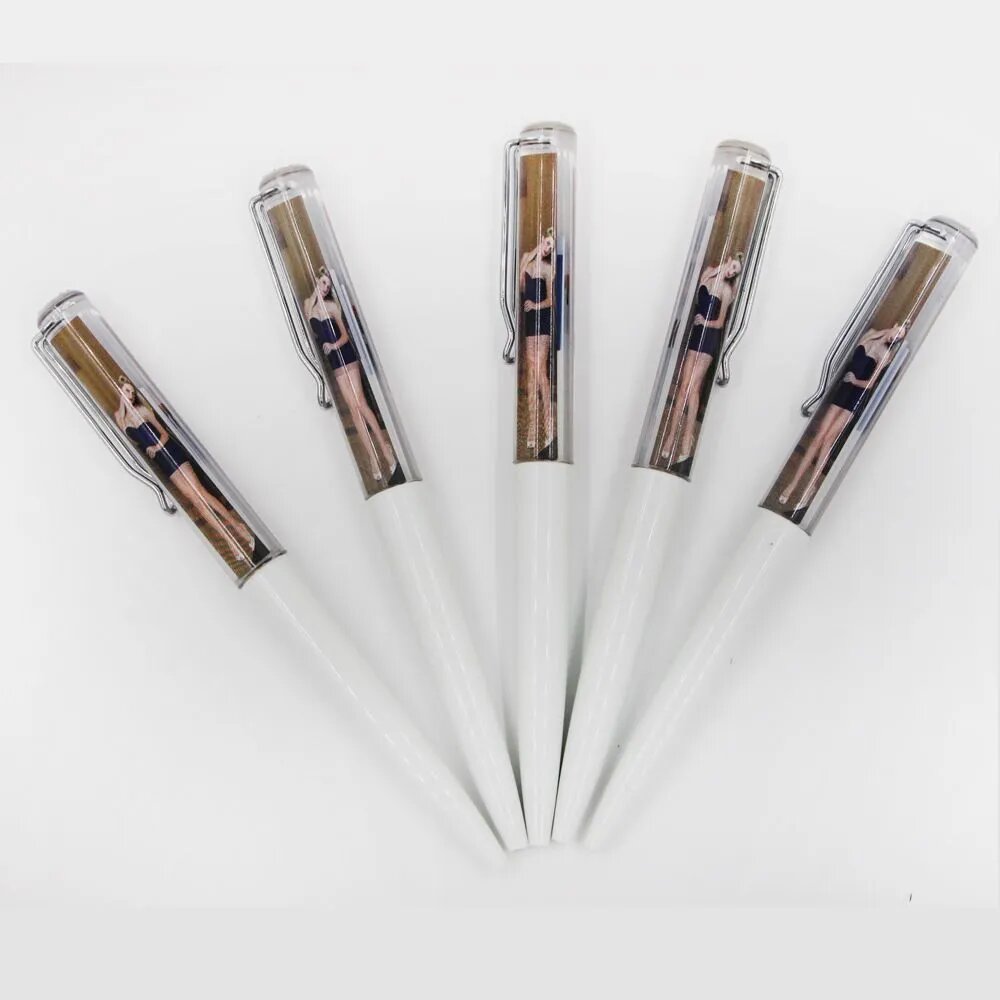 Эротическая ручка с плавающей девушкой, интимный подарок для взрослых 8D