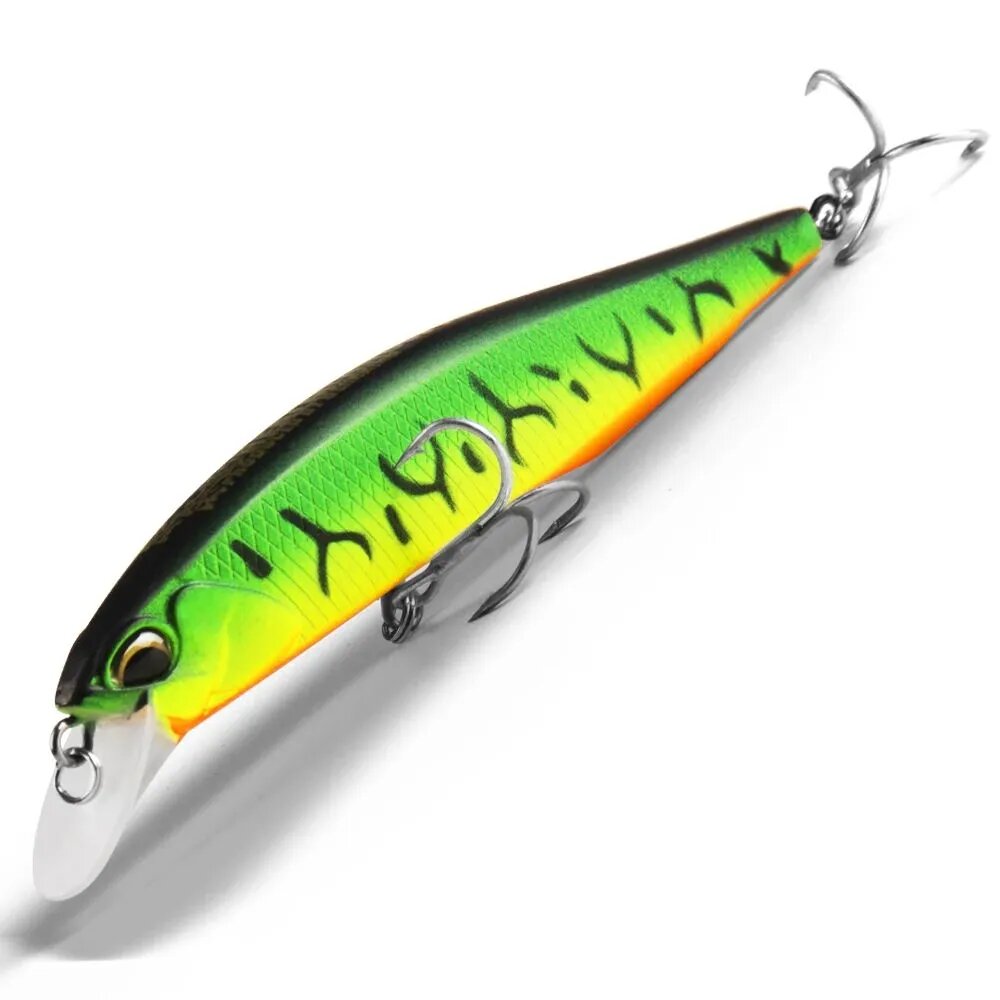 Воблер BEARKING REALIS 100 SP медленно тонущий с шумовым эффектом с шариковой системой балансировки, суспендер Minnow 100 SP; 10 см; 15 г; 0,8-1,5 м