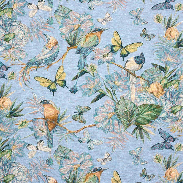 Гобеленовая ткань Павлово-Посадского шелка "Эдем", ширина 230см