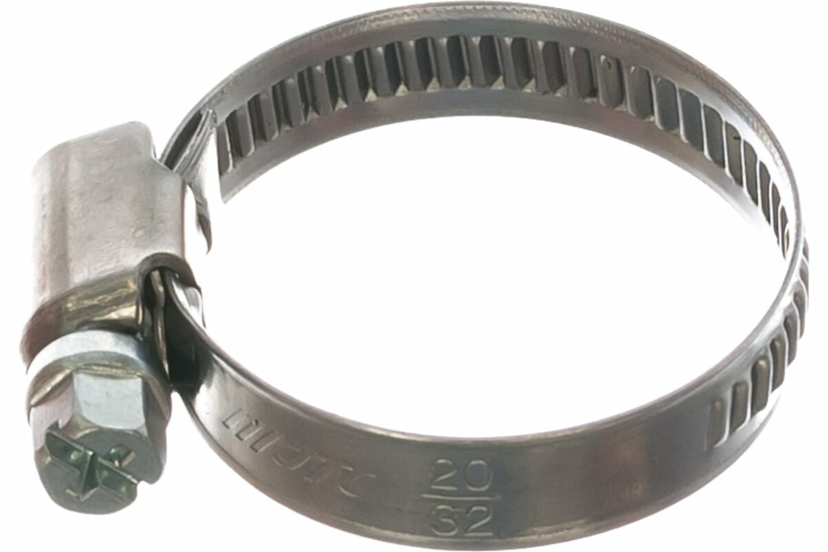 JTC-ZN32 ленточный червячный хомут из нержавеющей стали 20-32 мм трубопроводной техники