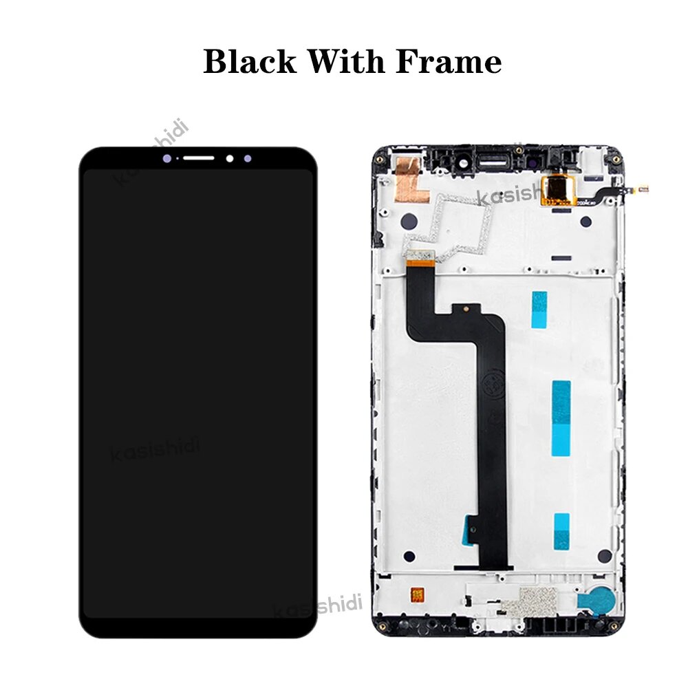 6,91 "IPS ЖК-дисплей для Xiaomi Mi Max 3 Max3, ЖК-дисплей, дигитайзер сенсорного экрана в сборе, замена для Mi Max 3, ЖК-дисплей + инструменты Black With Frame