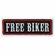 Шеврон FREE BIKER