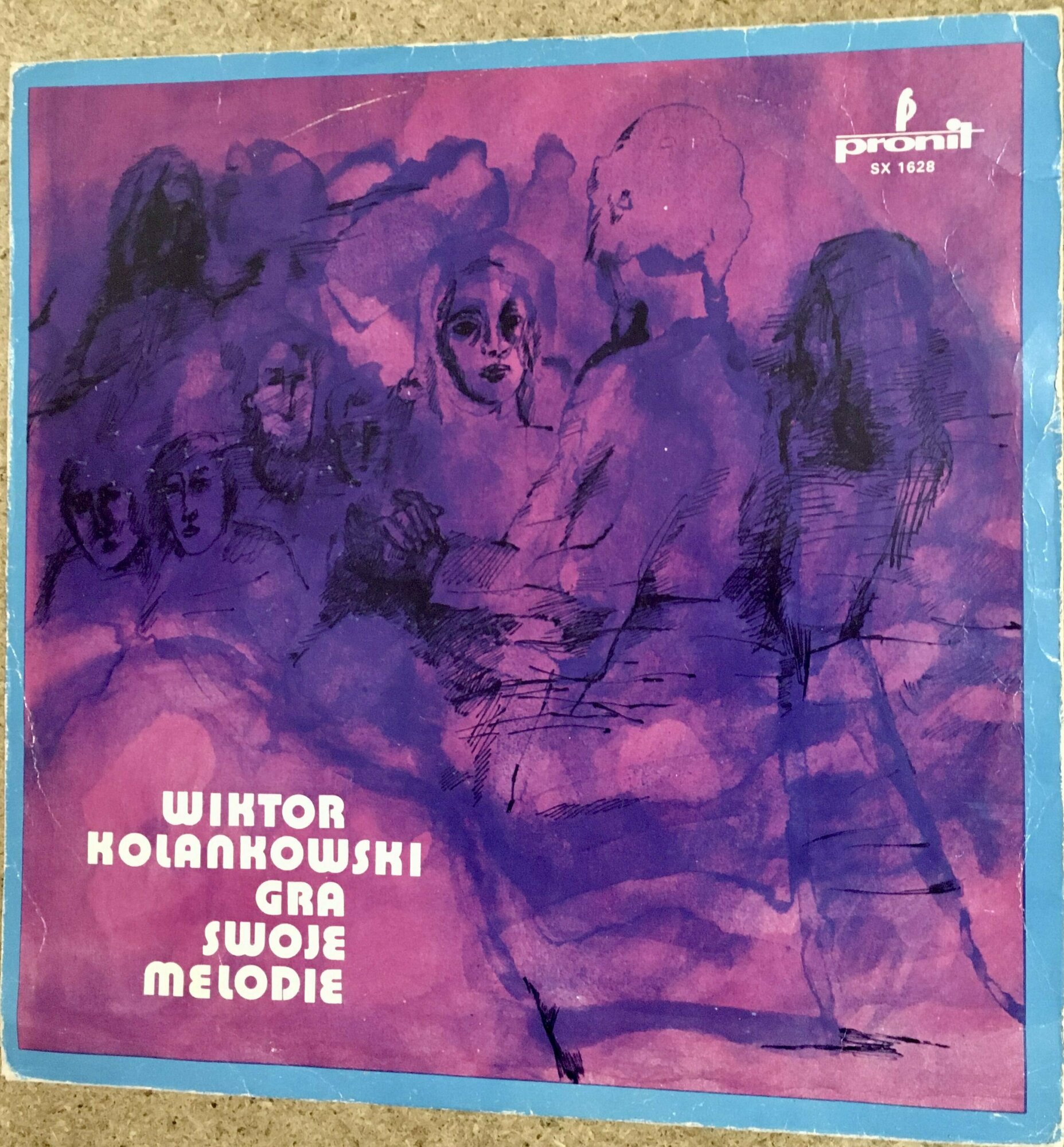 Wiktor Kolankowski Gra Swoje Melodie, Виктор Коланковски Виниловая пластинка, (LP) инструментальная музыка
