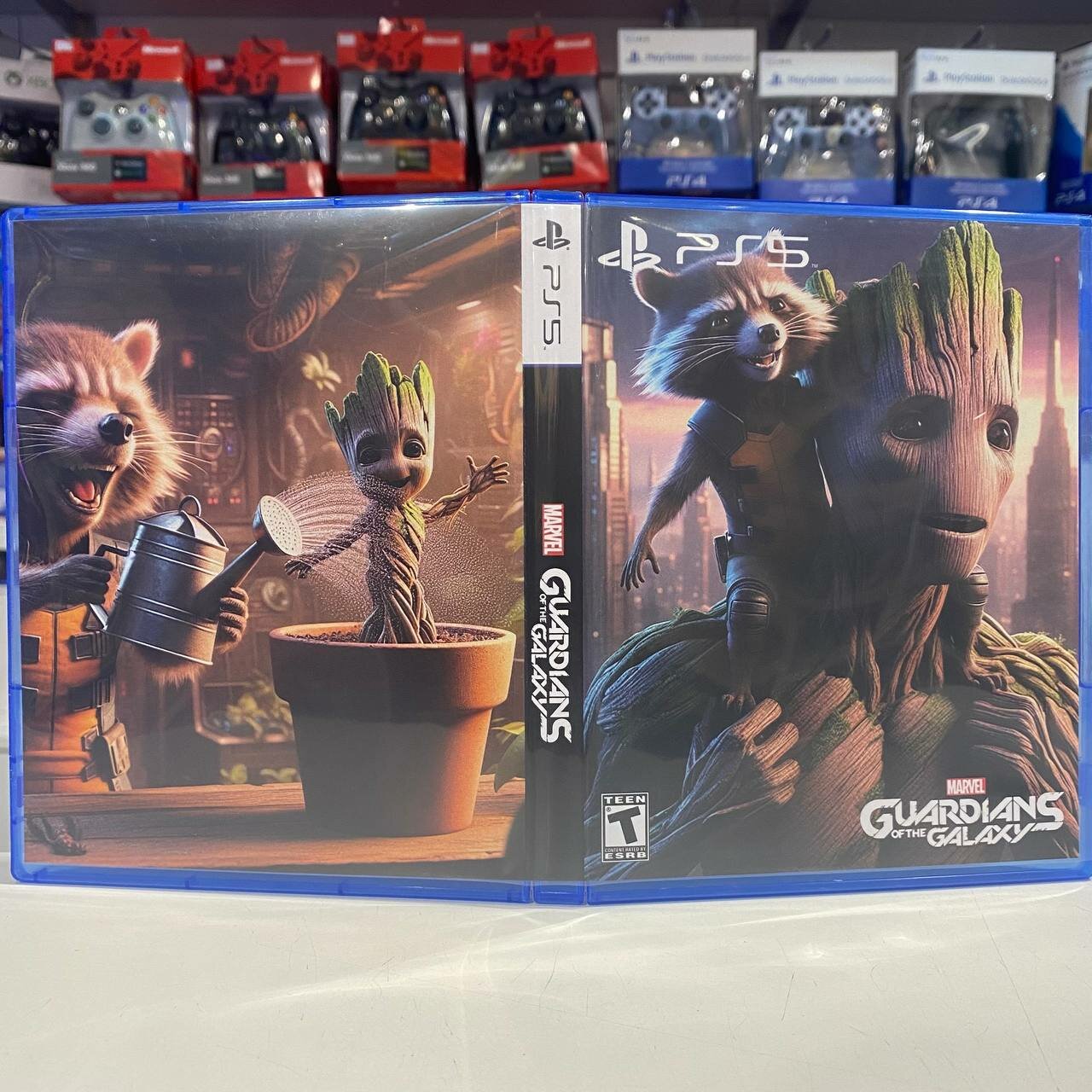 Эксклюзивная обложка PS5 для Marvel’s Guardians of the Galaxy/ Cтражи Галактики №30