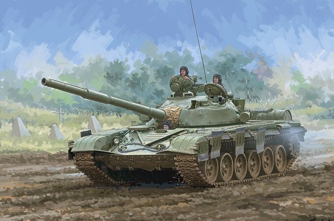 09603 Trumpeter Российский танк Т-72М МБТ (по лицензии УВЗ) 1/35