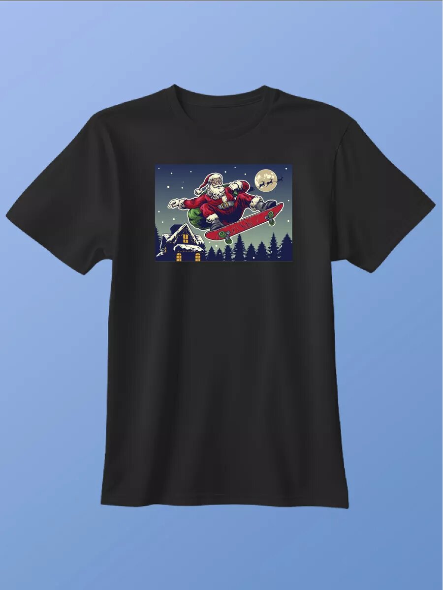 Футболка с сантой