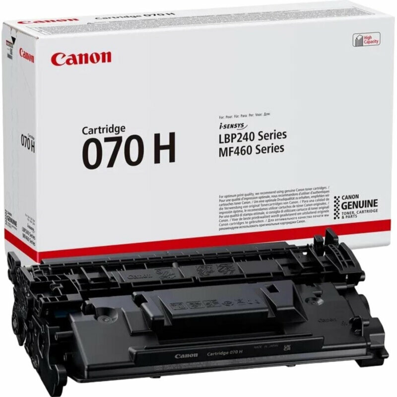 Картридж лазерный CANON 070H BK черный, увеличенной емкости 10 200 стр, 2012559