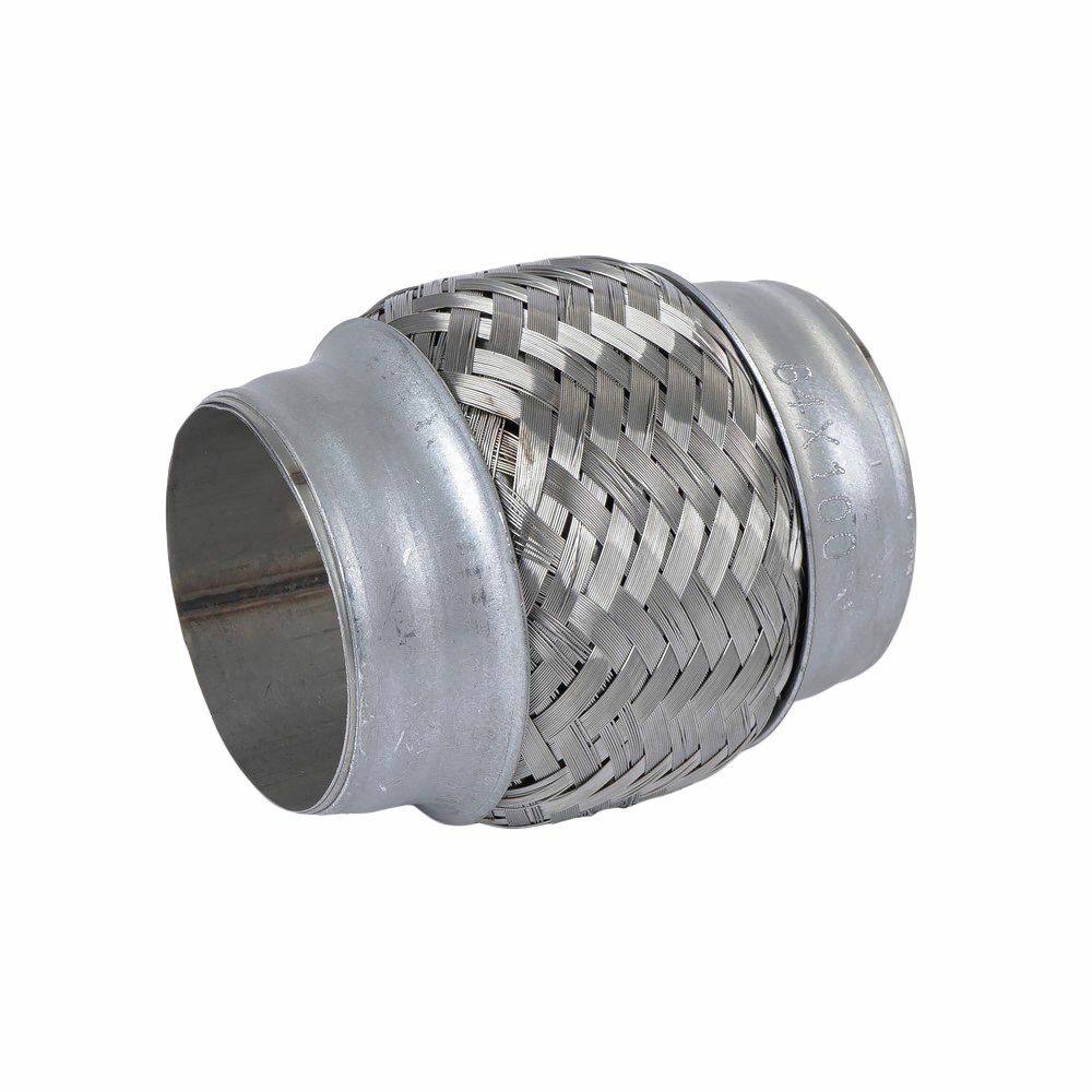 Компенсатор гофра выхлопной системы 3х-слойная Innerbraid 64x100 UNIVERSAL D 64mm L 100mm GANZ GIG05042