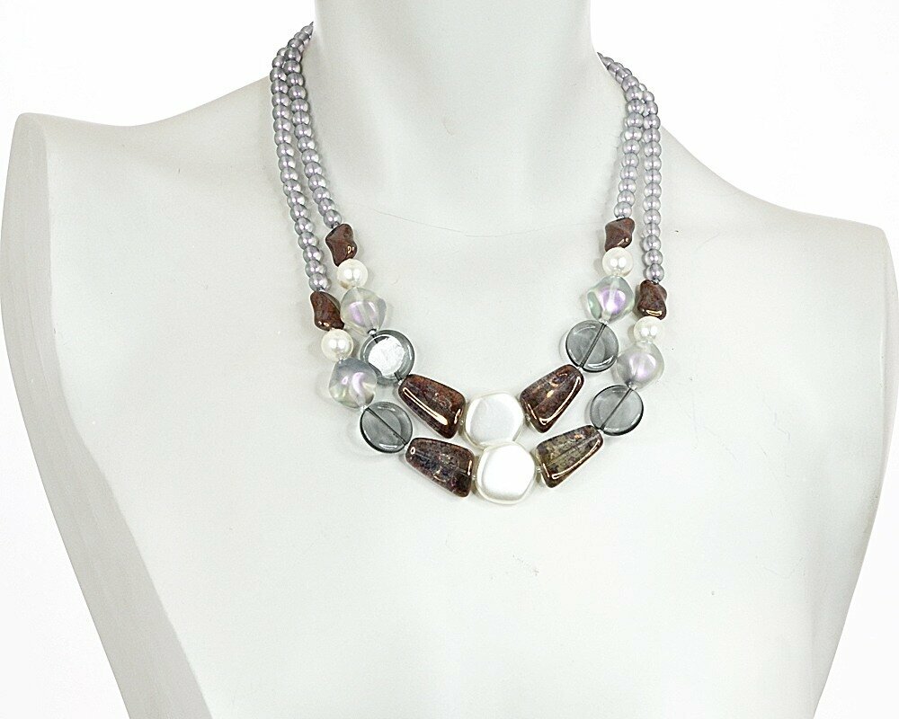 Бусы, хрусталь