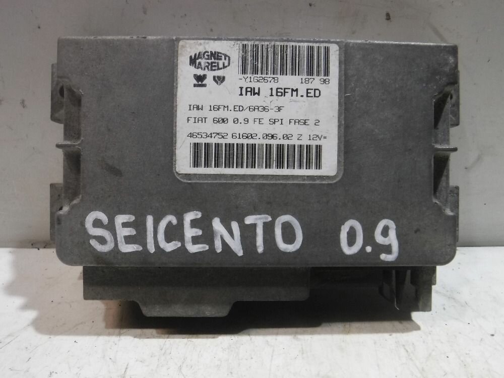 Блок управления двигателем Fiat Seicento 46534752