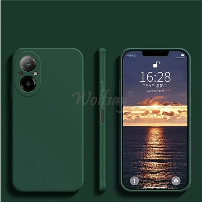 Чехол для Realme C67 чехол, жидкий силикон, простая Резина из ТПУ, защита для телефона чехол Realme C67 чехол Realme C67