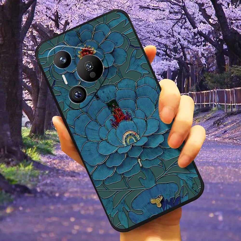 Для Huawei Pura 70 чехол с тиснением совы 3D рельефные силиконовые мягкие For Pura 70 Pro, ws25