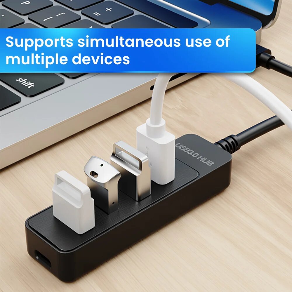 USB 3.0 концентратор на 4 порта, Цвет: USB — фото 1