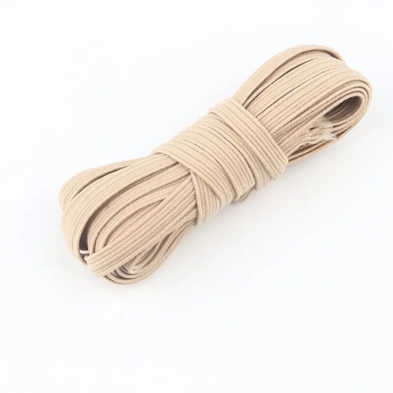 Резинки из полиэстера и спандекса, 6 мм, 5 лет Khak 6mm 5y