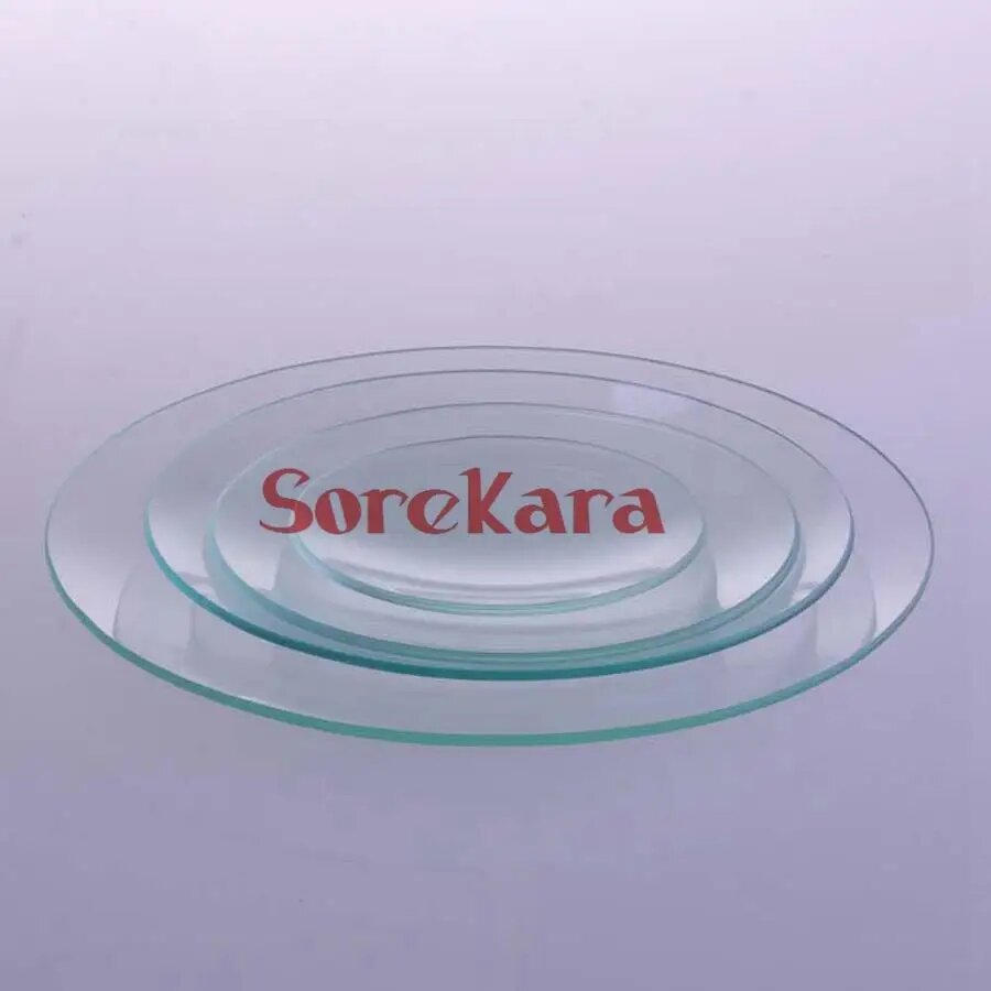 Круглые стеклянные чаши для лаборатории 60mm 3pcs