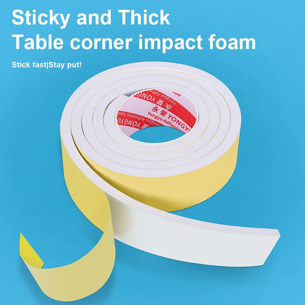 Белая ЭВА лента для уплотнения 2 м 15mm, 10mm