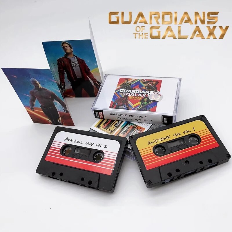 Бутафорские кассеты Marvel Guardians of the Galaxy TAKARA TOMY