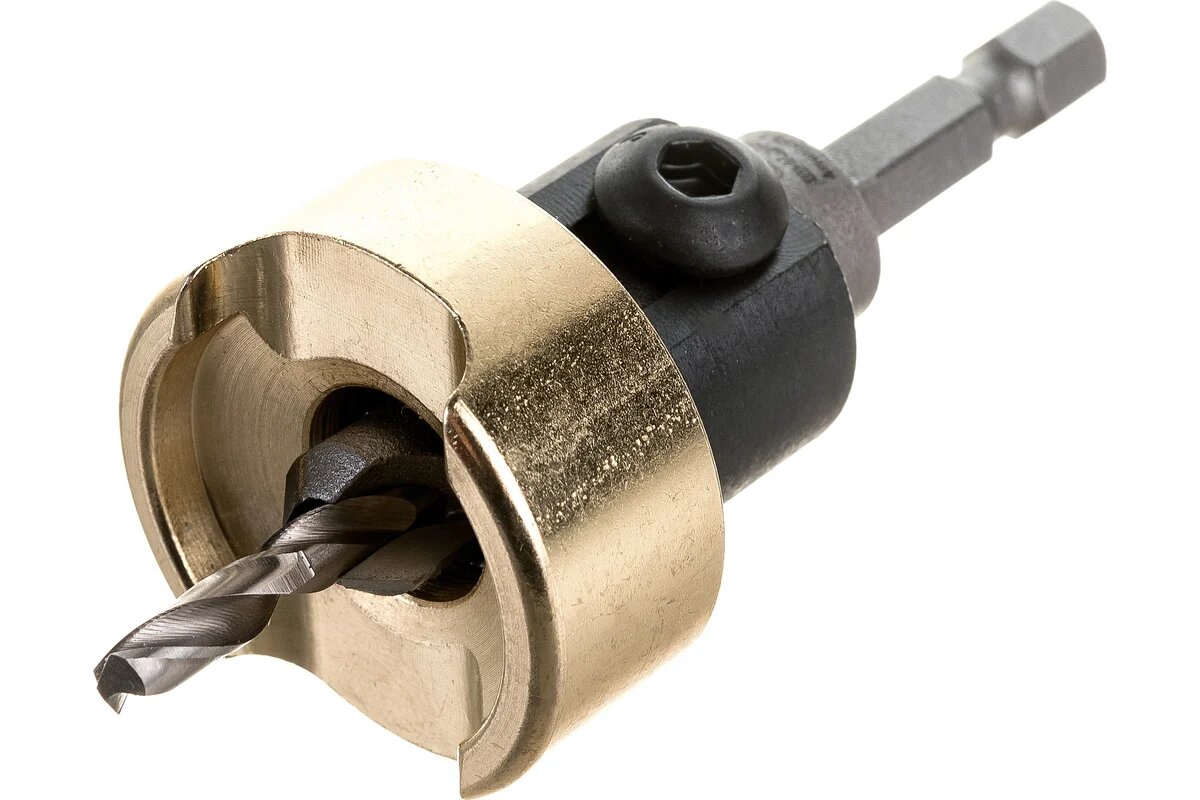 WPW Зенковка оправка кон. с огран-м без вмятин D9,5 сверло 4 унив. спираль кор. HEX1/4 ABB4004SC