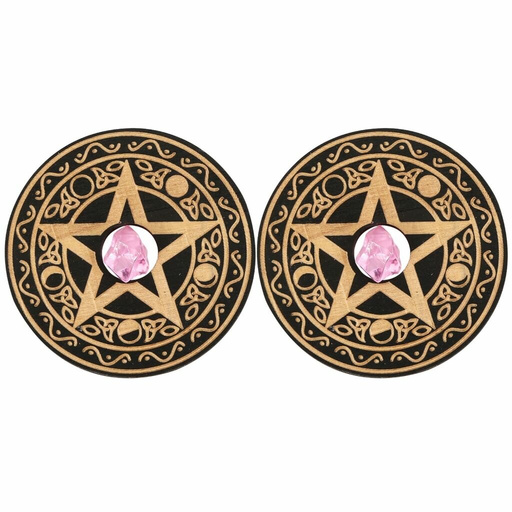 2 подставки из хрустального камня для медитации-8