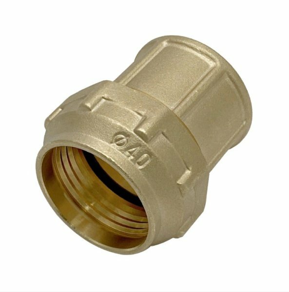 ПНД Муфта прямая с ВР латунная 32-1"