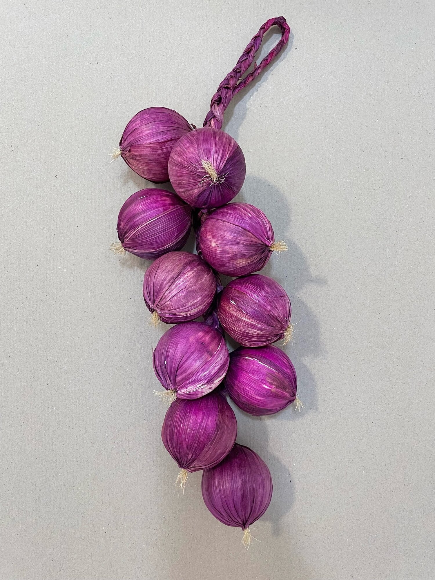 Муляжи овощей и чеснок фиолетовый, для декора и творчества