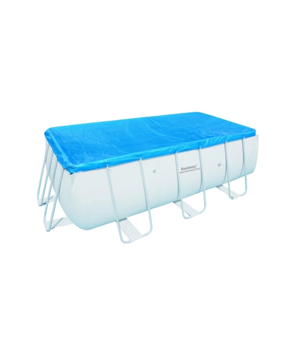 Тент для каркасного бассейна Bestway 58232 396*185 см, для бассейнов 404x201x100, 412x201x122см