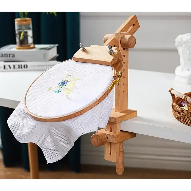 Деревянные настольные пяльцы для вышивания