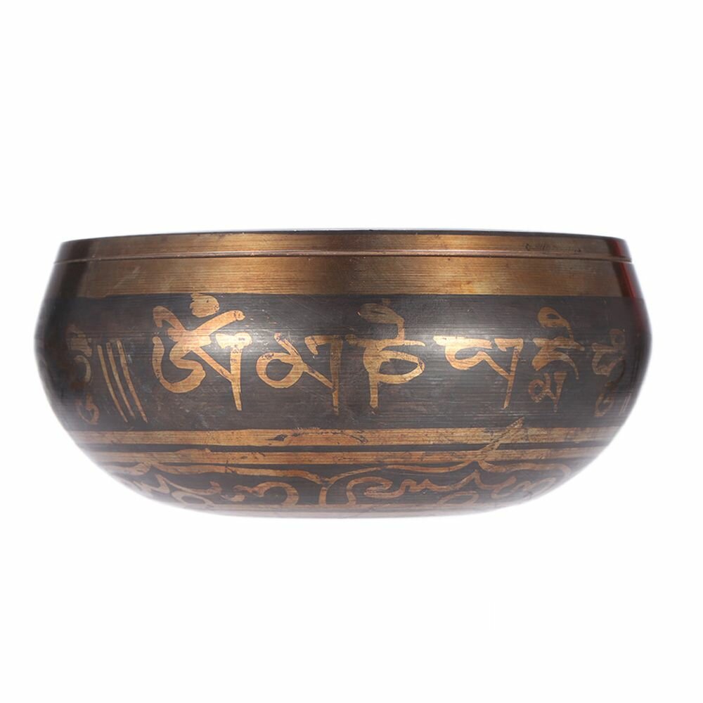 2,8-дюймовая тибетская поющая чаша ручной работы с бойком, изысканный металлический колокольчик для медитации, буддизма, исцеления и релаксации