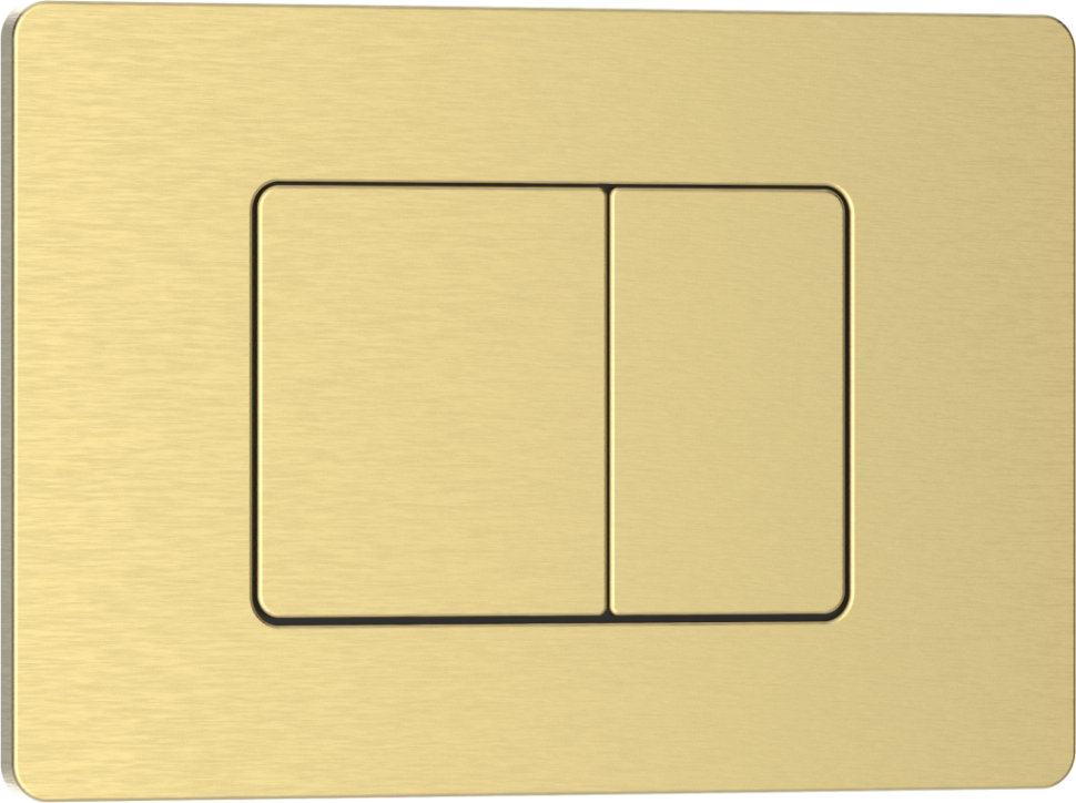 Кнопка смыва IBERICA BLANCA INOX-C нержавеющая сталь, золото матовое (IB. B011.005.000)