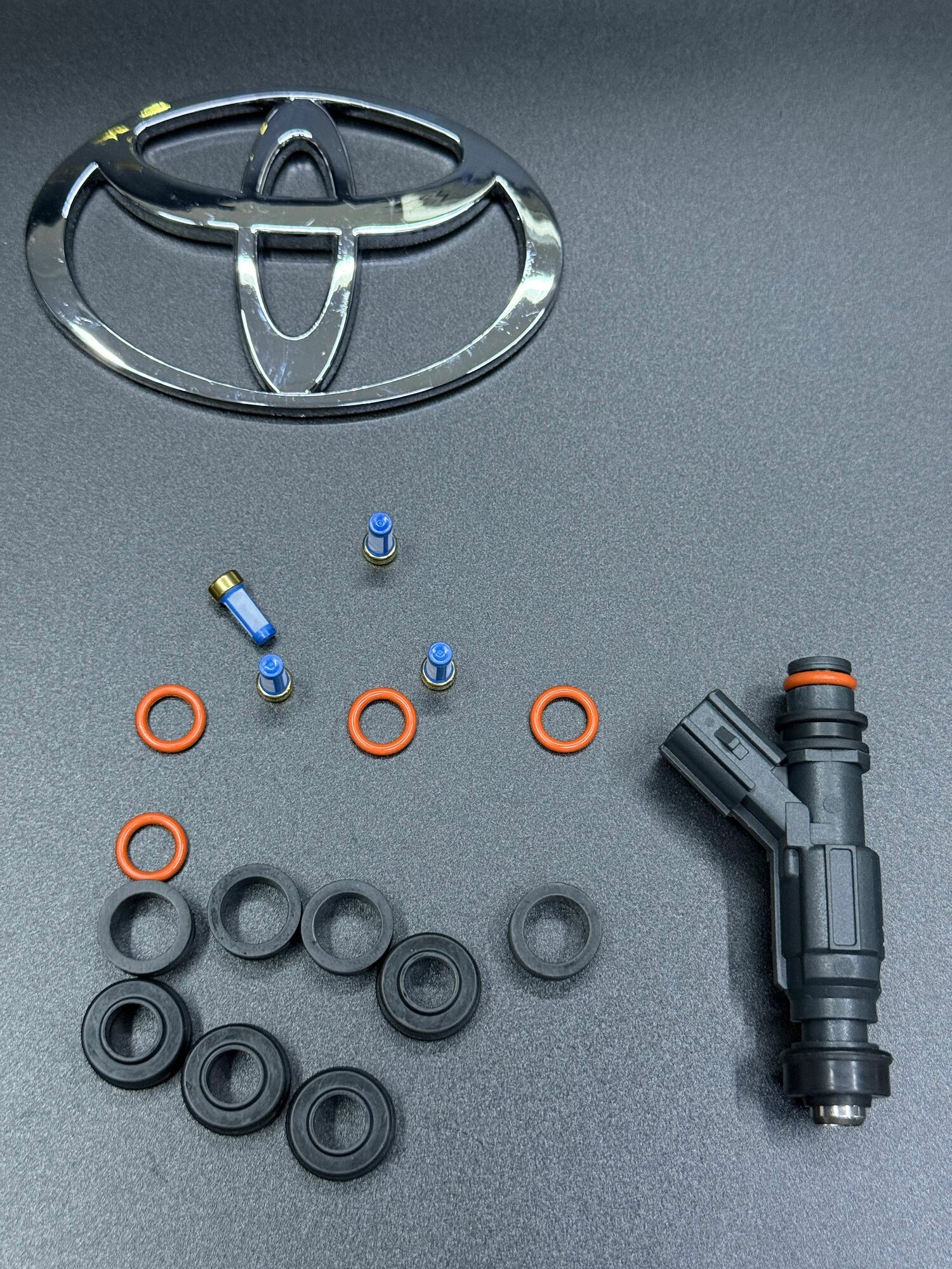 Комплект колечек топливной форсунки на 4 штуки TOYOTA COROLLA SED 3-4 ZZFE