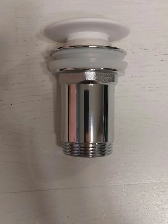 Донный клапан для раковины RADOSTONE без перелива белый