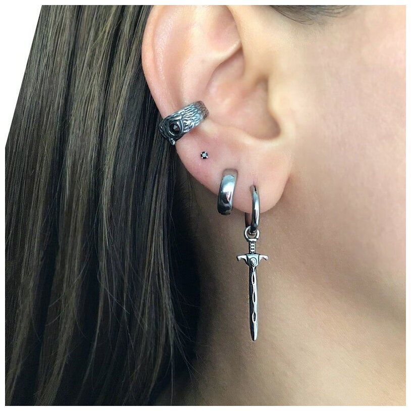 Серьги одиночные, непарные