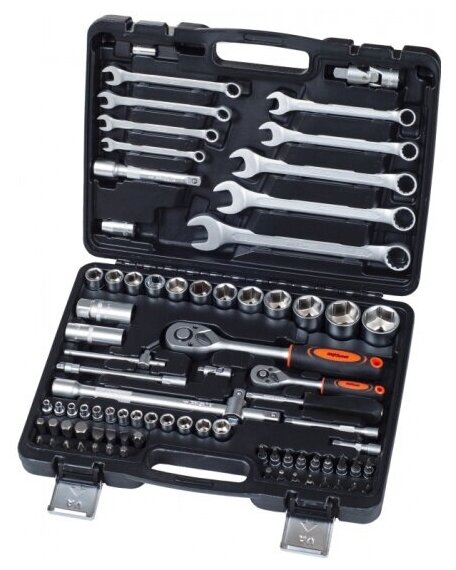 Набор инструментов AV Steel AV-011082, 82 предмета