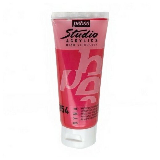 Краска акриловая Studio Acrylics DYNA 100 мл цв. красно-синий иридисцентный