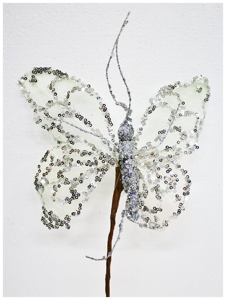 Бабочка декоративная 32 см (Комплект из 2 шт.), бренд CONEKO - декор для дома и офиса