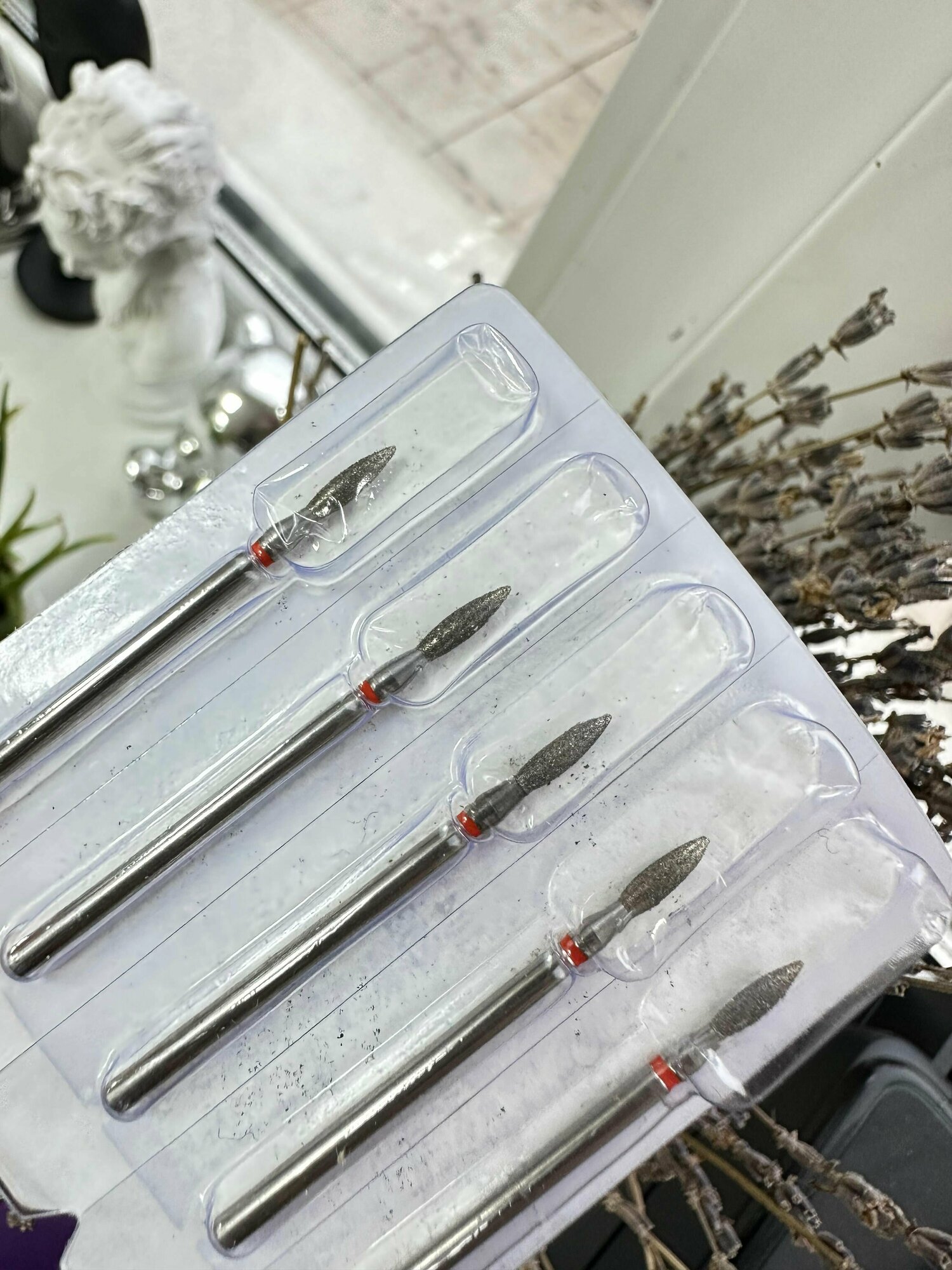 Фрезы КМИЗ пламя красное 021 (4 шт)