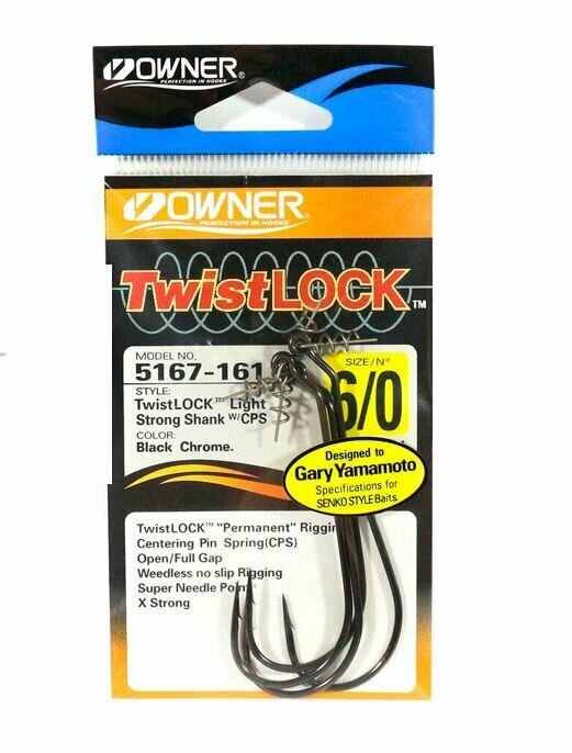 Офсетный крючок Owner 5167 № 6/0