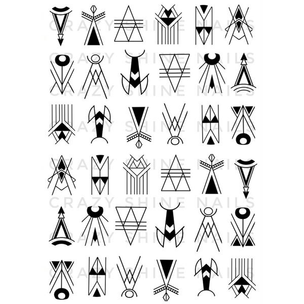 Слайдер-дизайн Crazy Shine Nails №2116 Графика