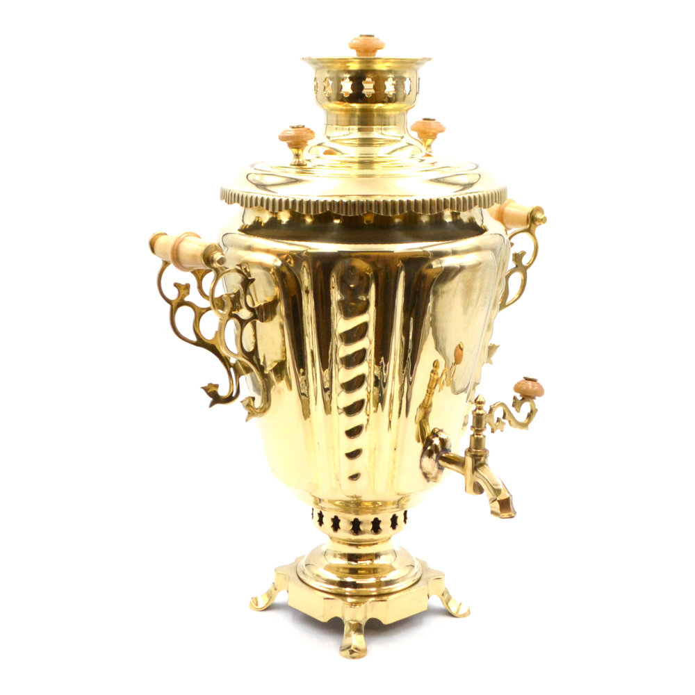 Жаровый самовар "Рифлёная рюмка" 7 л