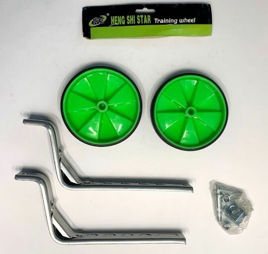 Дополнительные колеса (зеленые) универсальные на 12", 14", 16", 18", 20"