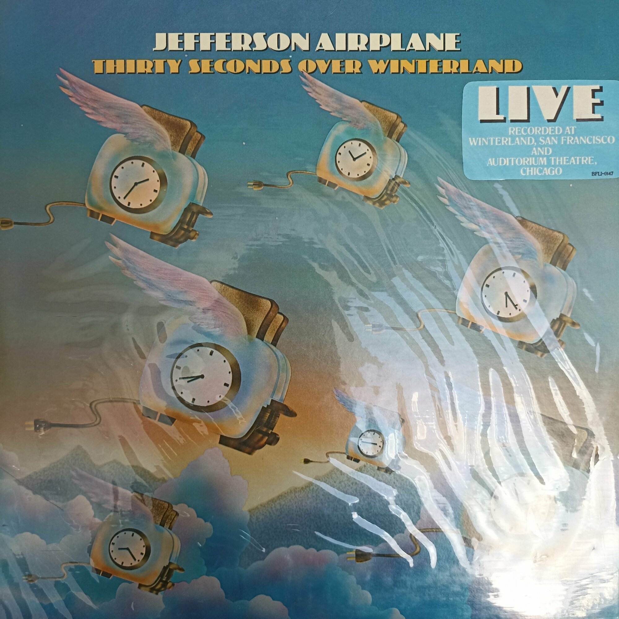 Виниловая пластинка Jefferson Airplane - Thirty Seconds Over Winterlаndl (США) LР